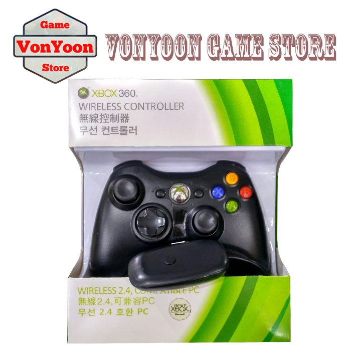 Jual Stik xbox 360 Controller Stick Xbox Wireless PC include Reciver ...