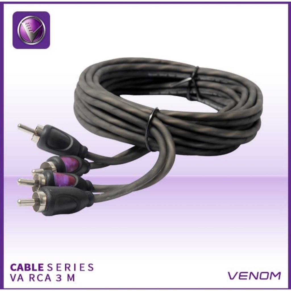 Jual Kabel RCA Venom VA 3M | Shopee Indonesia