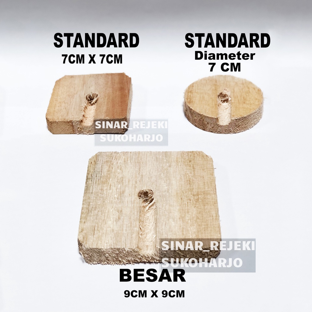 Jual Kayu Roset Untuk Tatakan Fiting lampu dan Saklar/stop kontak OB ...