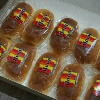 Jual Roti Henis Rasa Baso Ayam/Coklat/Keju Pe Dus Isi 10 Pcs | Shopee ...