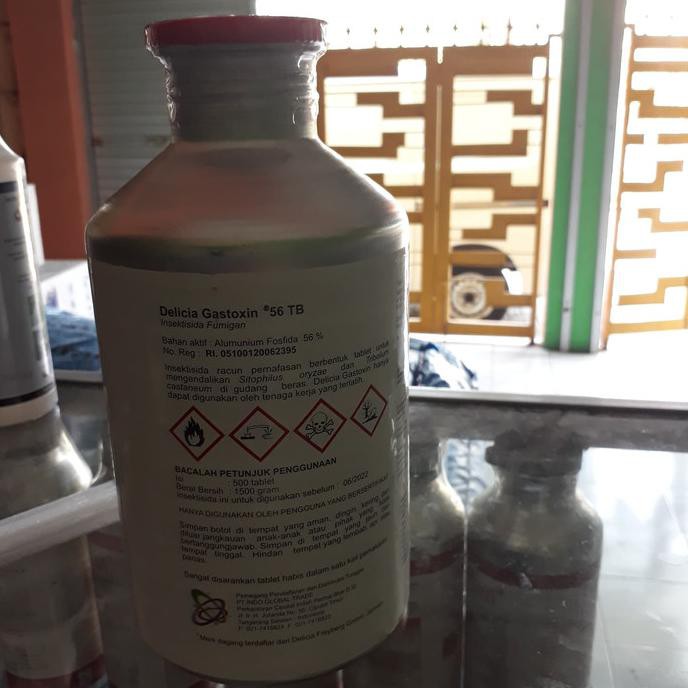 Jual Produk Terbaik] Fumigan Delicia Gastoxin Kem 500 Tablet | Shopee ...