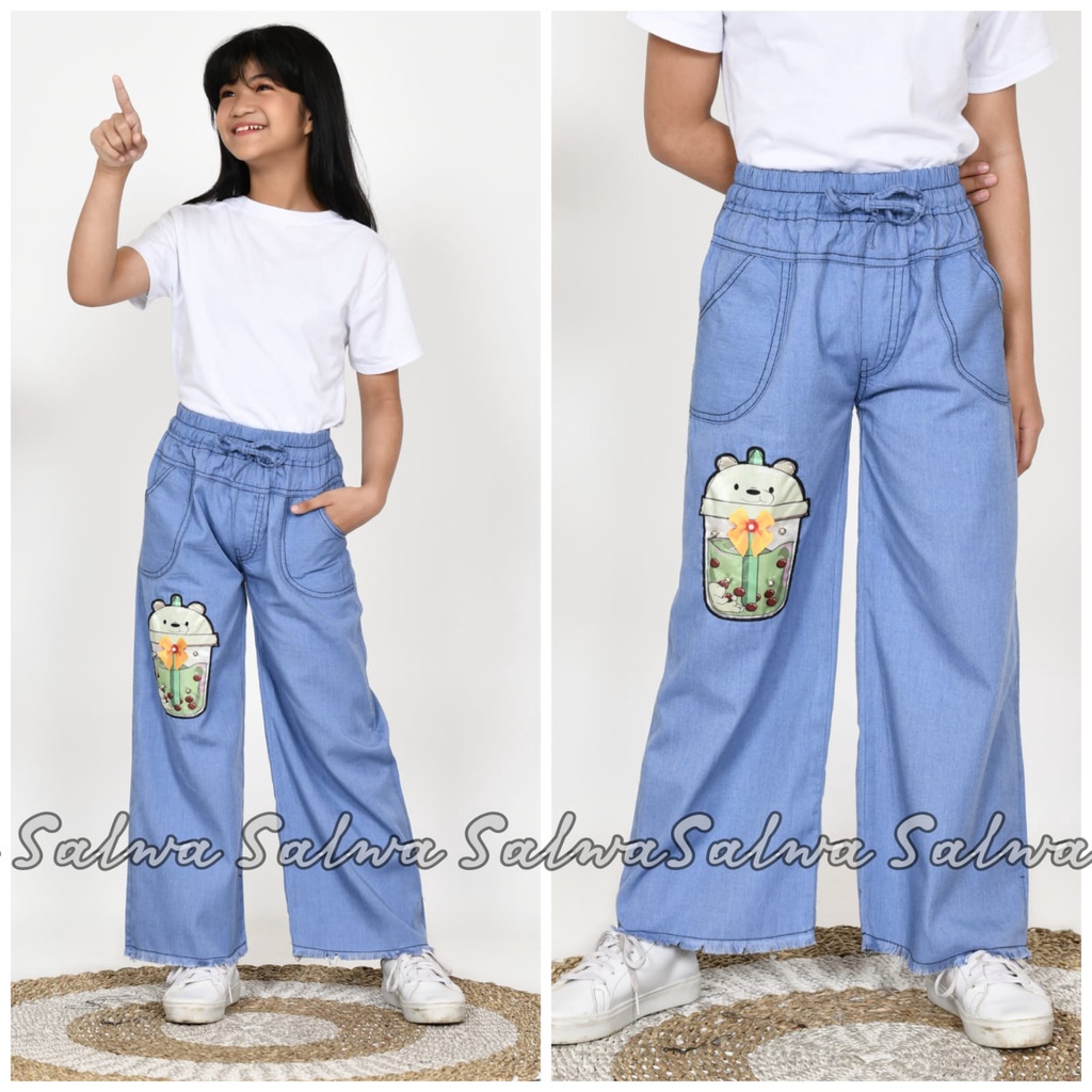 Jual KULOT JEANS ANAK BOBA USIA 5 TAHUN SAMPAI 12 TAHUN KEKINIAN | Shopee Indonesia