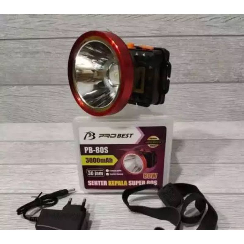 Jual senter kepala pro best pb 80s | Shopee Indonesia