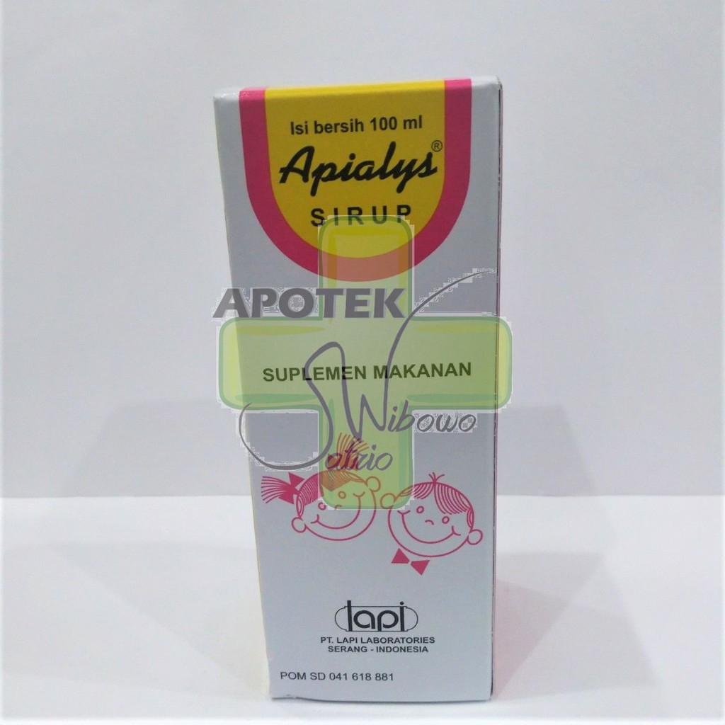 Jual SUPLEMEN MULTIVITAMIN ANAK APIALYS SYR 100 ML | Shopee Indonesia