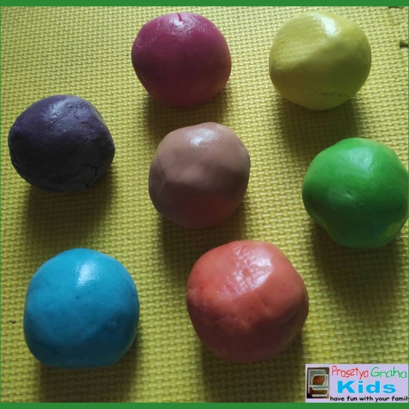 Jual mainan edukasi playdough homemade | Shopee Indonesia