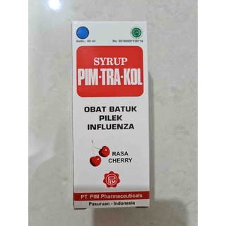 Jual PIMTRAKOL OBAT BATUK PILEK ANAK RASA CHERRY 60ML / Pim-Tra-Kol ...