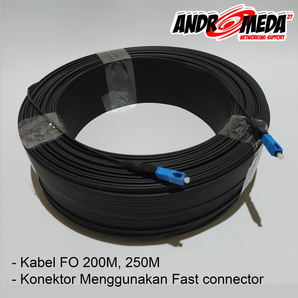 Kabel Fiber Optik precon 200m atau 250m | Shopee Indonesia