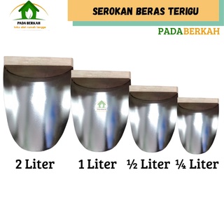 Jual TokoPadaBerkah Serok Beras/ Sekop Beras/ Scop Terigu/ Skop Gula ...