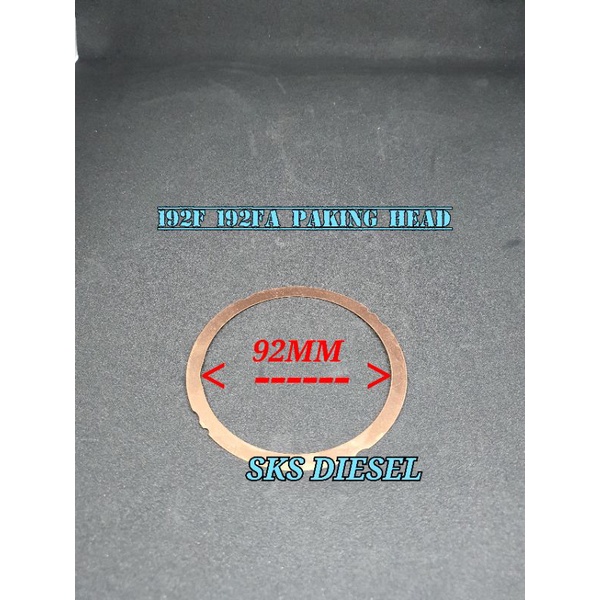 Jual 192F 192FA Gasket Cylinder Head Paking Kop Deksel Mesin Diesel Genset Silent Kipor Kama ...