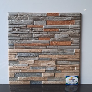 Jual keramik dinding motif batu alam / keramik dinding teras / keramik ...