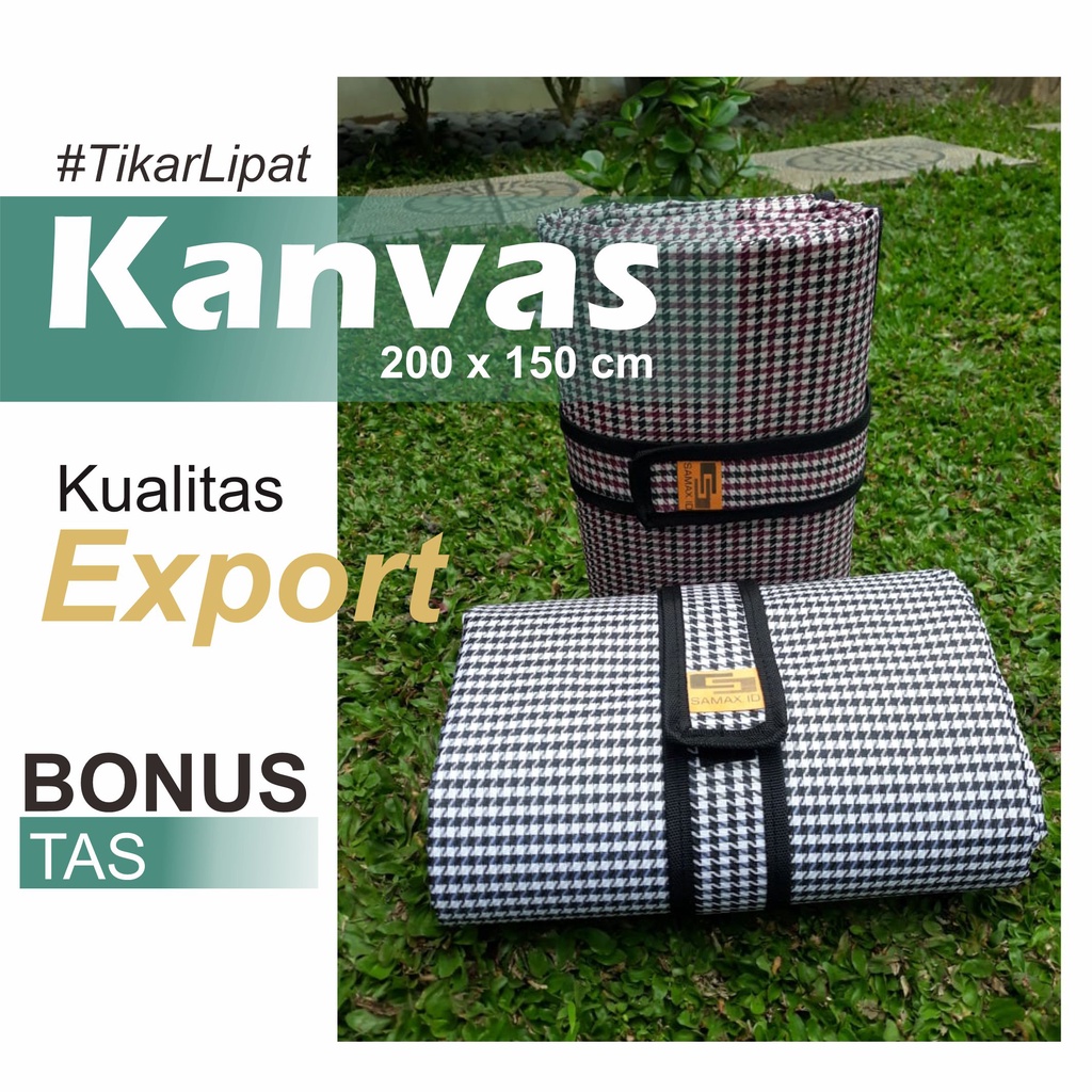 Jual Tikar Piknik Lipat Waterproof 300 x 150 cm Anti Slip | Shopee ...