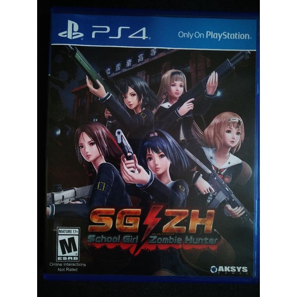 Jual BD PS4 SGZH School Girl Zombie Hunter Langka Reg All kaset ps 4 ...