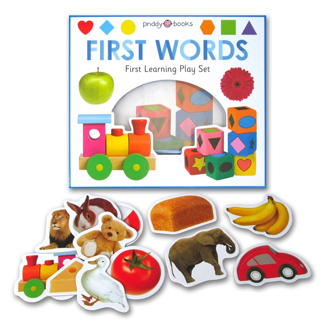 Jual First Learning FIRST WORDS Play Set (Book + Puzzle) (KD) | Shopee ...