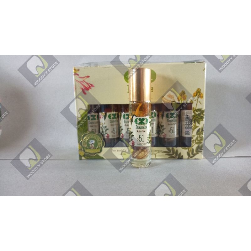 Jual Minyak Angin Erawadee 51 Roll On Herbal ORIGINAL PROMO | Shopee ...