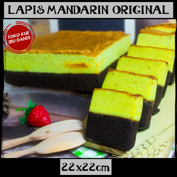 Lapis Mandarin Premium / Kue Lapis Homemade / Oleh-Oleh Khas Daerah ...