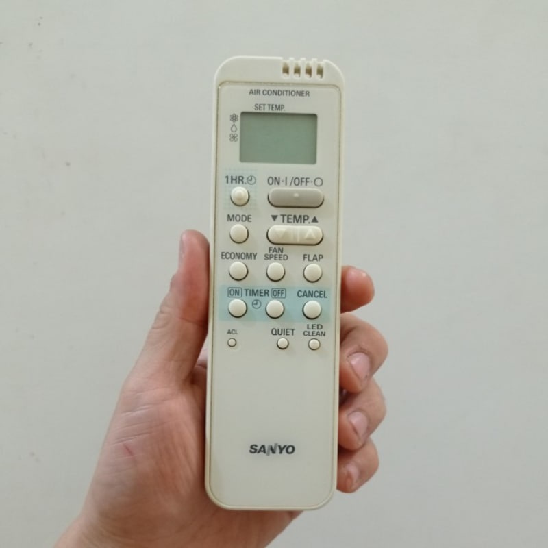Jual Remot Remote AC Original SANYO Sanyo RCS-7US2E-G | Shopee Indonesia Jual Remot Remote AC Original SANYO Sanyo RCS-7US2E-G | Shopee Indonesia