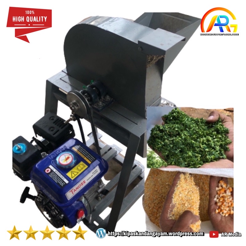 Jual Mesin Chopper Pencacah rumput dan Penepung jagung pencacah daun ...