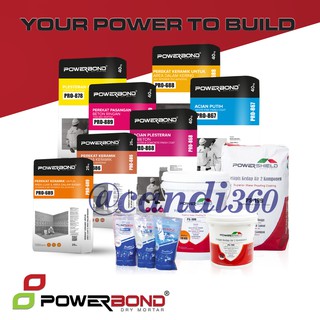 Jual SEMEN POWERBOND PRO-869( ACIAN PLESTERAN ) 40KG Indonesia|Shopee ...