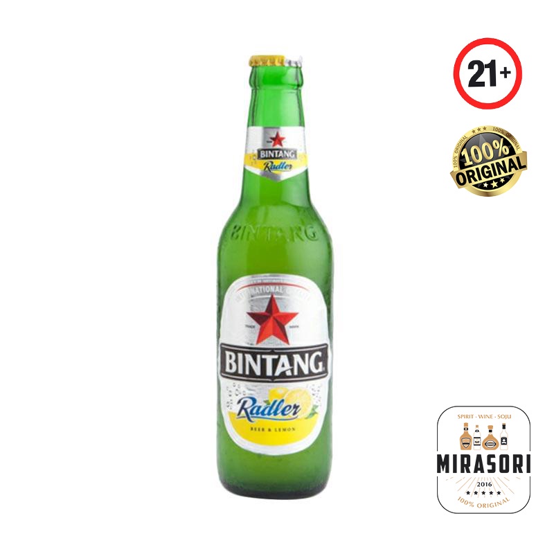 Jual Bintang Radler Lemon botol 330ml - Paket 3 Botol Beer Rasa Lemon ... Jual Bintang Radler Lemon botol 330ml - Paket 3 Botol Beer Rasa Lemon ...
