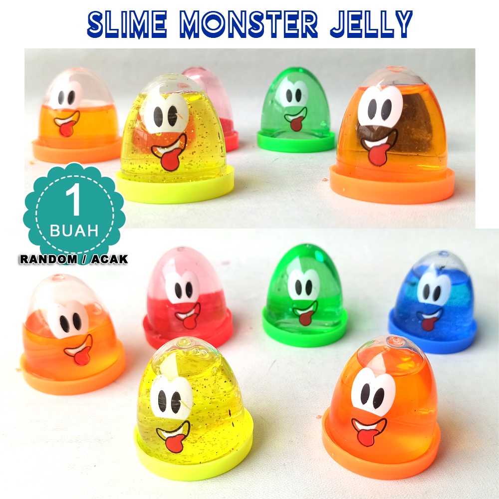 Jual Mainan SLIME Monster Jely lucu - SATUAN acak - SLIME MONSTER JELY ...