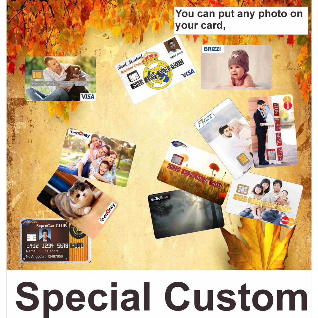 Jual Skin Card Custom | Shopee Indonesia