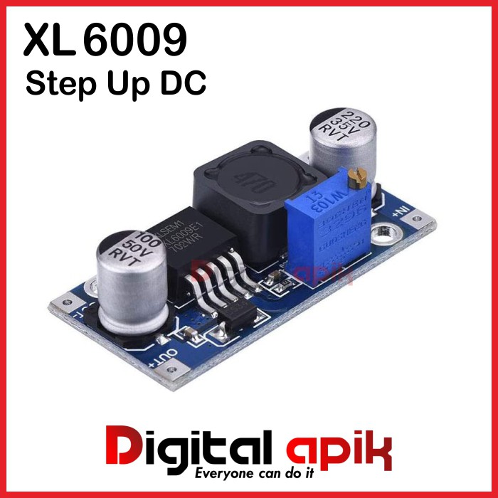 Jual Step Up XL6009 Adjustable 4A DC Booster Power XL 6009 Penaik ...