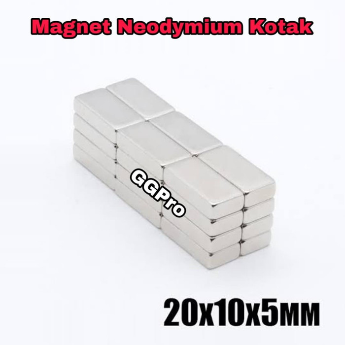 Jual MAGNET NEODYMIUM KOTAK 20x10x5 | Shopee Indonesia