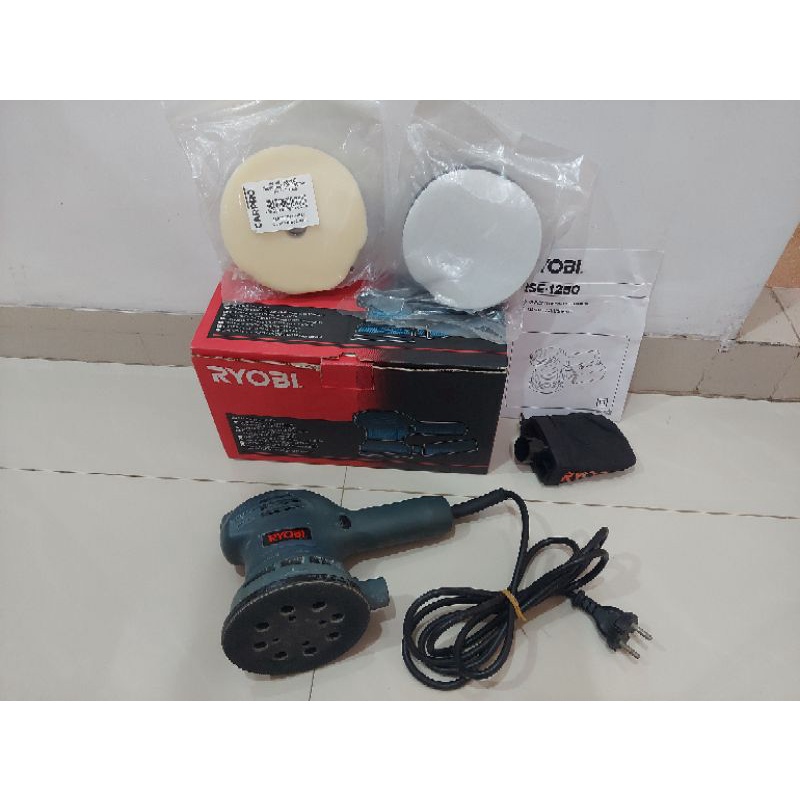 Jual RYOBI RSE-1250 - ORBITAL POLISHER - MESIN POLES DUAL ACTION Bekas | Shopee Indonesia