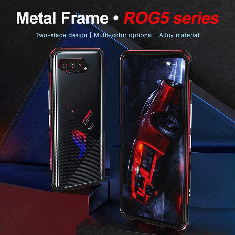 Jual CASE ASUS ROG PHONE 5 ZS673KS / 5S ZS676KS BUMPER ALUMINIUM METAL ...