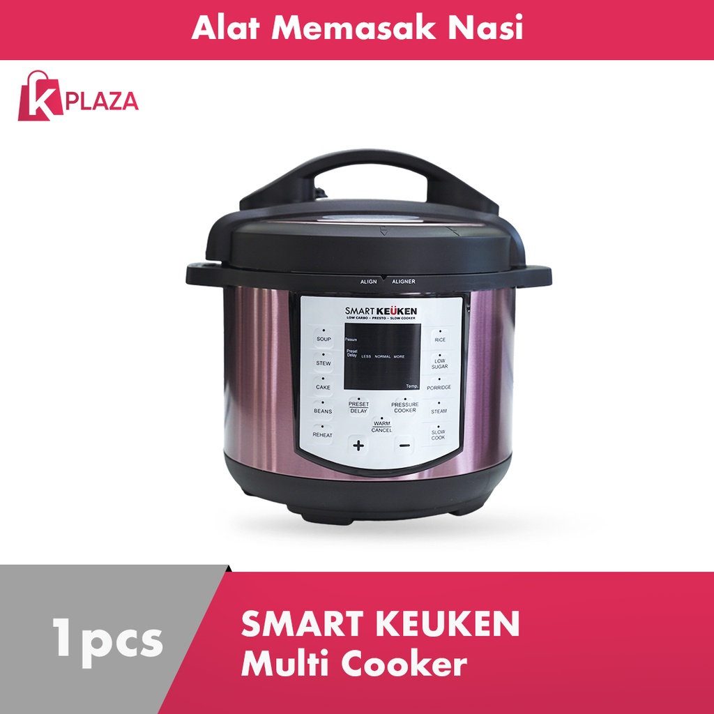 Jual RICE COOKER SMART KEUKEN MULTI COOKER 3 IN 1 LOW CARBO | Shopee ...