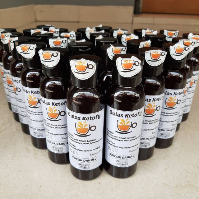 Jual Gulas keto minuman gula asam sugar free cocok untuk diet 100ml ...