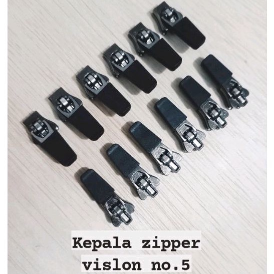 Jual KEPALA ZIPPER VISLON/GIGI KASAR NO.5 | Shopee Indonesia