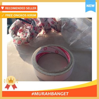 Jual Selotip & Double Tape - Double Tape Putih 1" / 24Mm Standard Merk ...