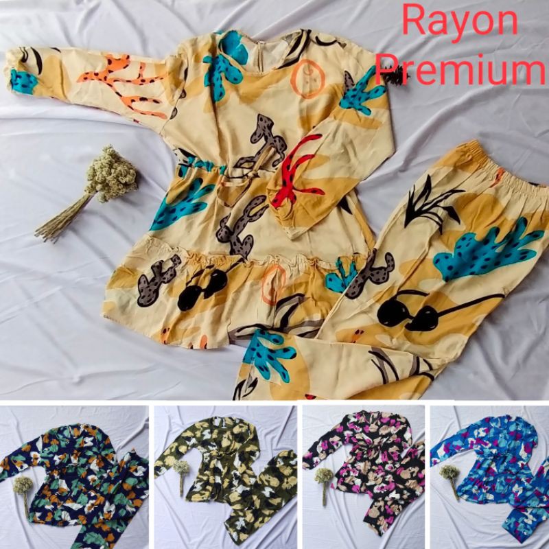 Jual Setelan-Setcel RAYON 8-12 Th/Setelan Anak Perempuan/OneSet/SetCel ... Jual Setelan-Setcel RAYON 8-12 Th/Setelan Anak Perempuan/OneSet/SetCel ...
