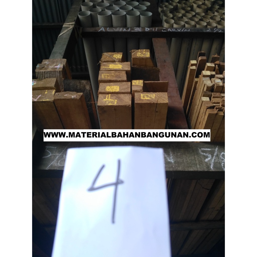 Jual Jual per meter kayu balok 5 X 10 panjang 1 meter wood bahan ...