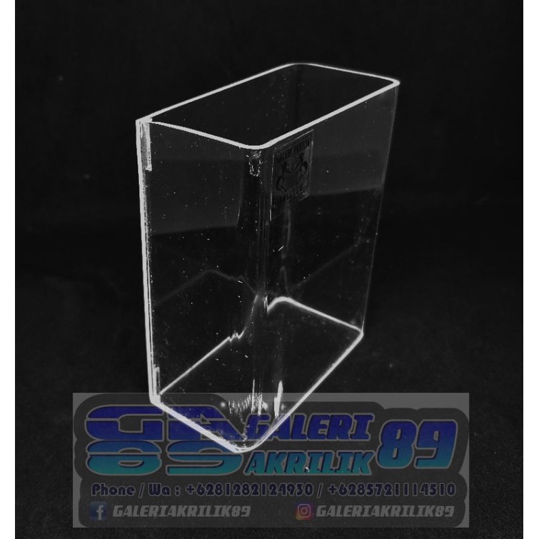 Jual soliter akrilik uk 10x5x10 full bening murah | Shopee Indonesia