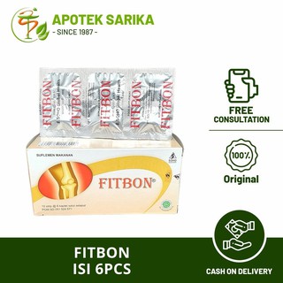 Jual Fitbon 1 strip 6pcs (memelihara kesehatan sendi) | Shopee Indonesia