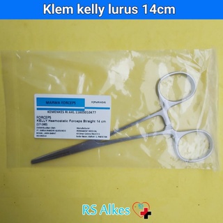 Jual Klem Kelly Lurus 14cm Kelly Haemostatic Forcep Straight | Shopee ...