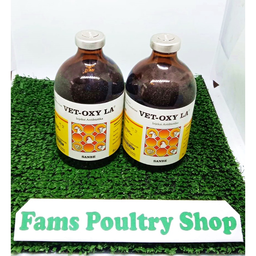 VET OXY la 50 ml dan 100 ml LONG ACTING obat hewan injeksi | Shopee ...