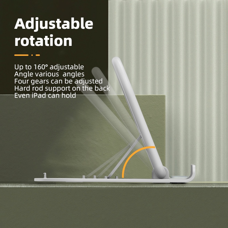 Stand Holder HP Handphone phone holder desktop stand BASIKE asli Tinggi disesuaikan desain lipat ...