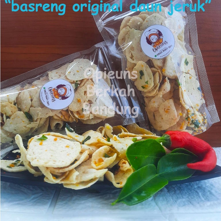 Jual Basreng / Baso Goreng Original 100Gram/ Keripik Baso / Original ...
