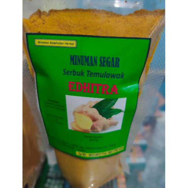 Jual Serbuk Temulawak untuk minuman segar 200gram | Shopee Indonesia