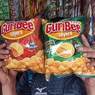 Jual Makanan Ringan Snack Guribee Layers BBQ Balado Rumput Laut ...