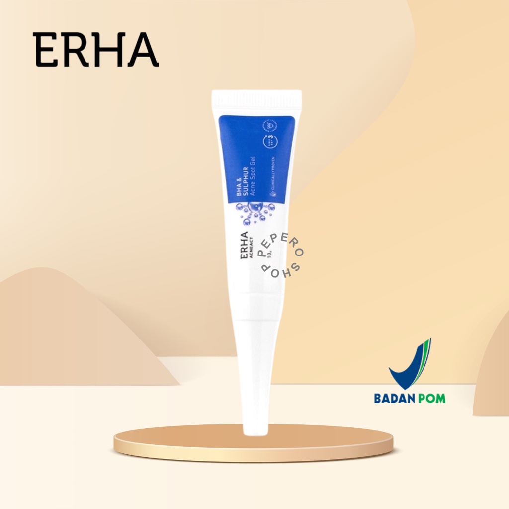 Jual ERHA Acneact BHA & Sulphur Acne Spot Gel 10g | Shopee Indonesia