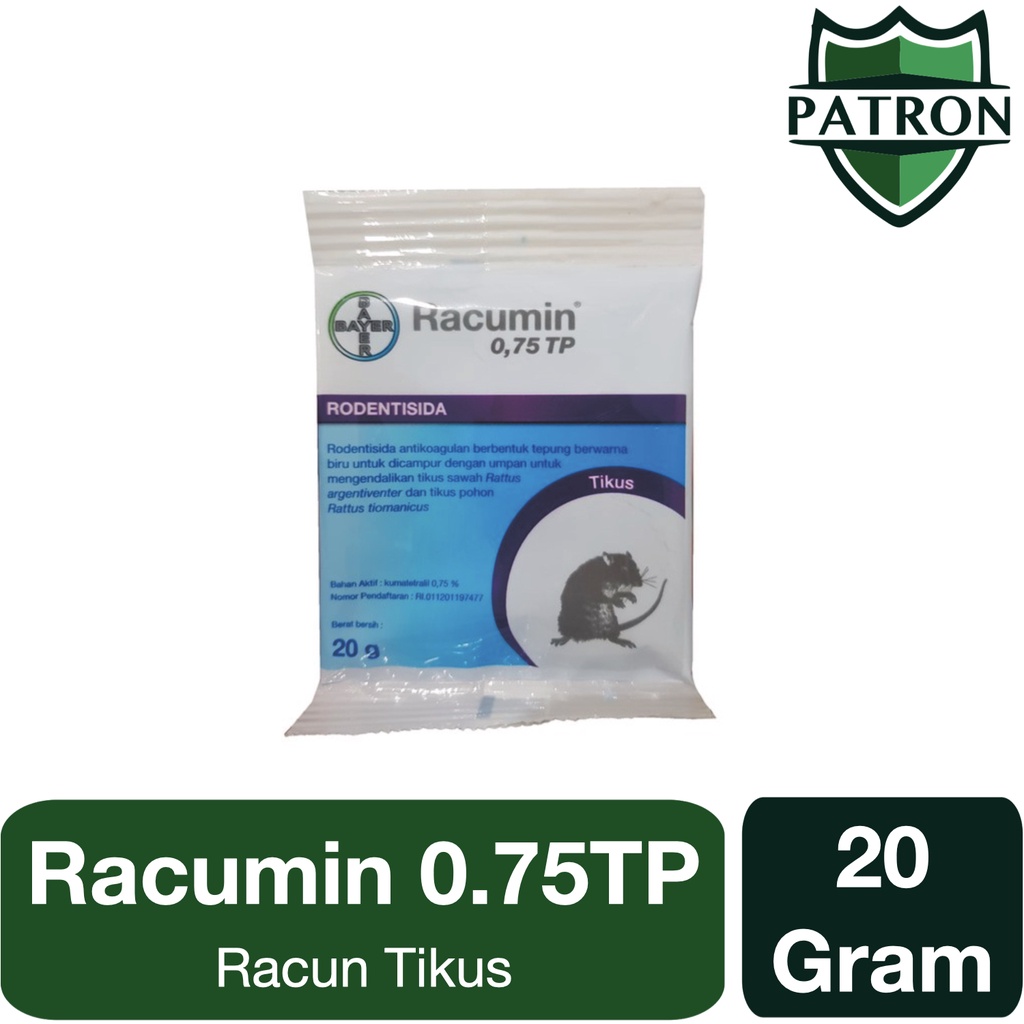 Jual Racumin 0.75TP - Racun Tikus Campuran Umpan Basmi Koloni Tikus ...