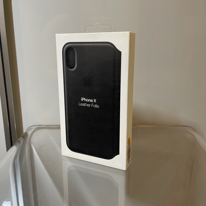 Jual Apple iPhone X Casing - Leather Folio case series - Original ...