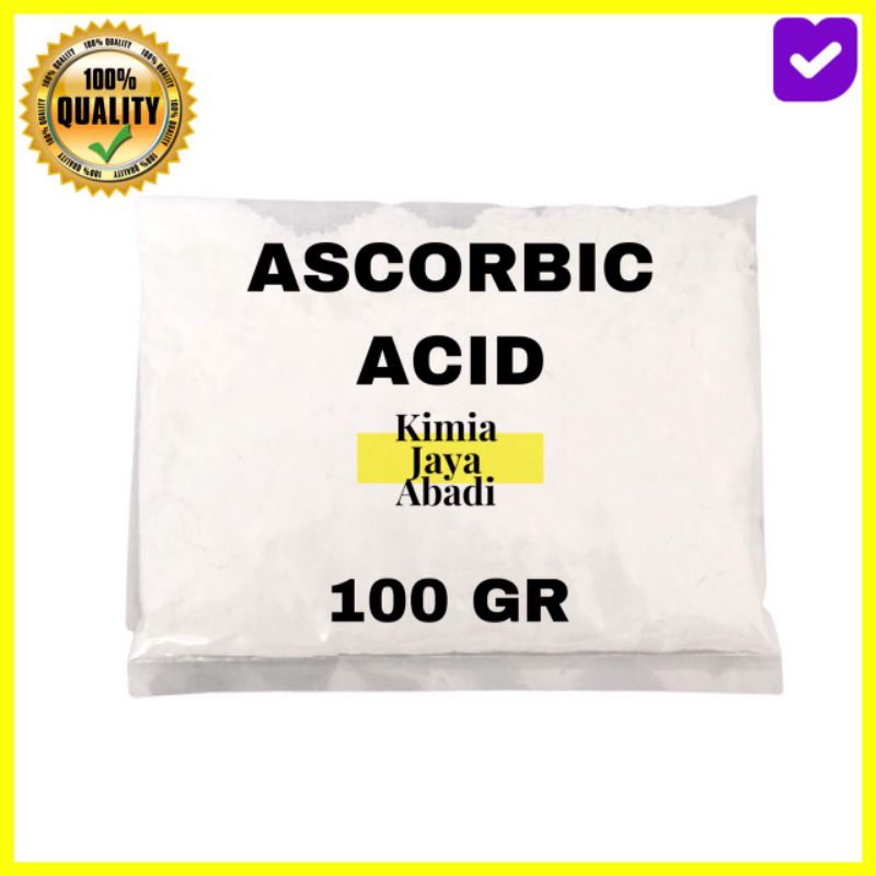 Jual Ascorbic Acid Vitamin C 100 Gram Indonesia|Shopee Indonesia