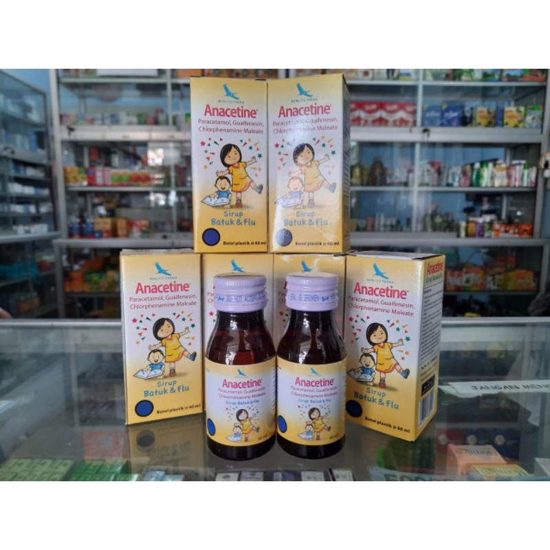 Jual ANACETIN SYRUP 60ML | Shopee Indonesia