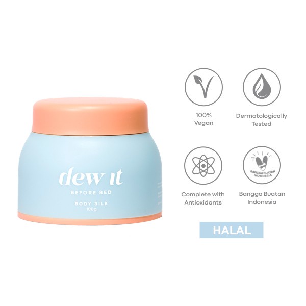 Jual HyHY21 Dew It Before Bed - Body Silk | Dry Flaky Skin Body Butter ...