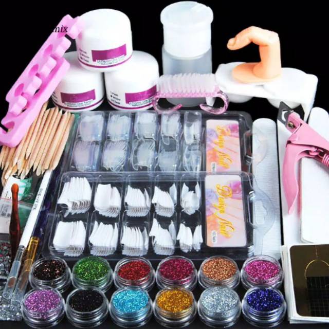 Jual Set nail art lengkap untuk belajar | Shopee Indonesia